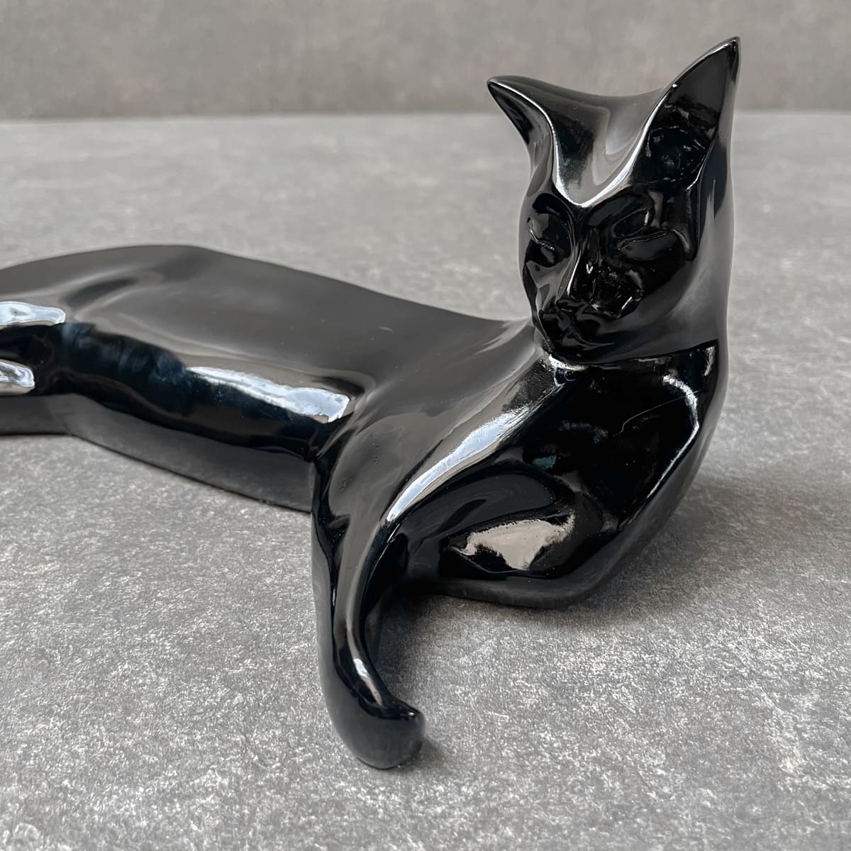Buy Milo Black Cat Sculpture - Home Artisan