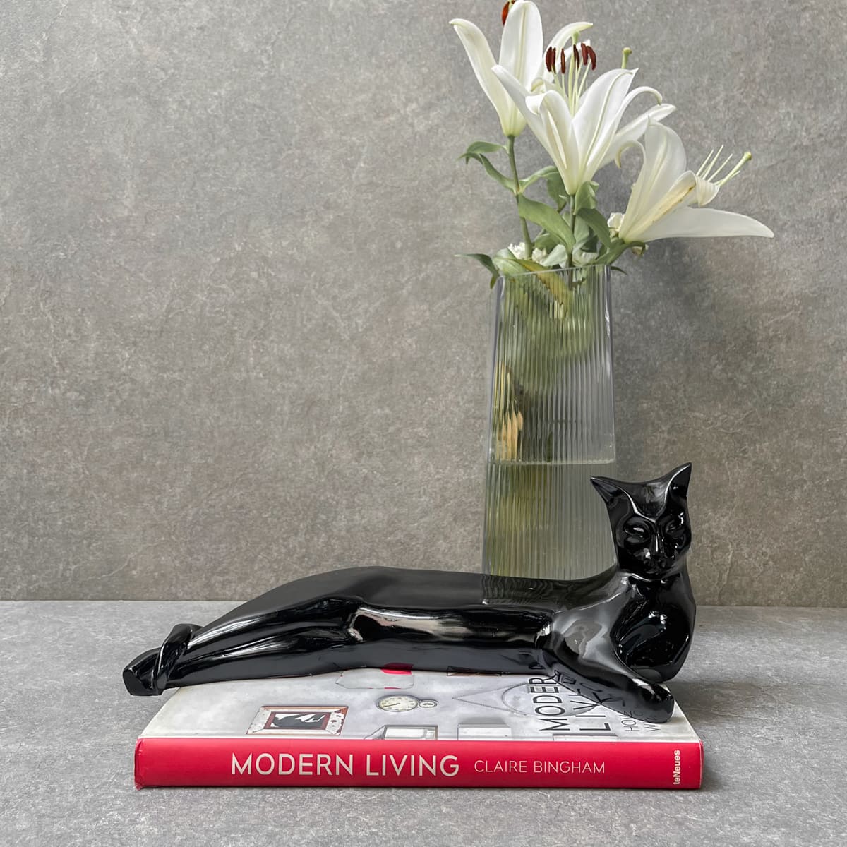 Buy Milo Black Cat Sculpture - Home Artisan